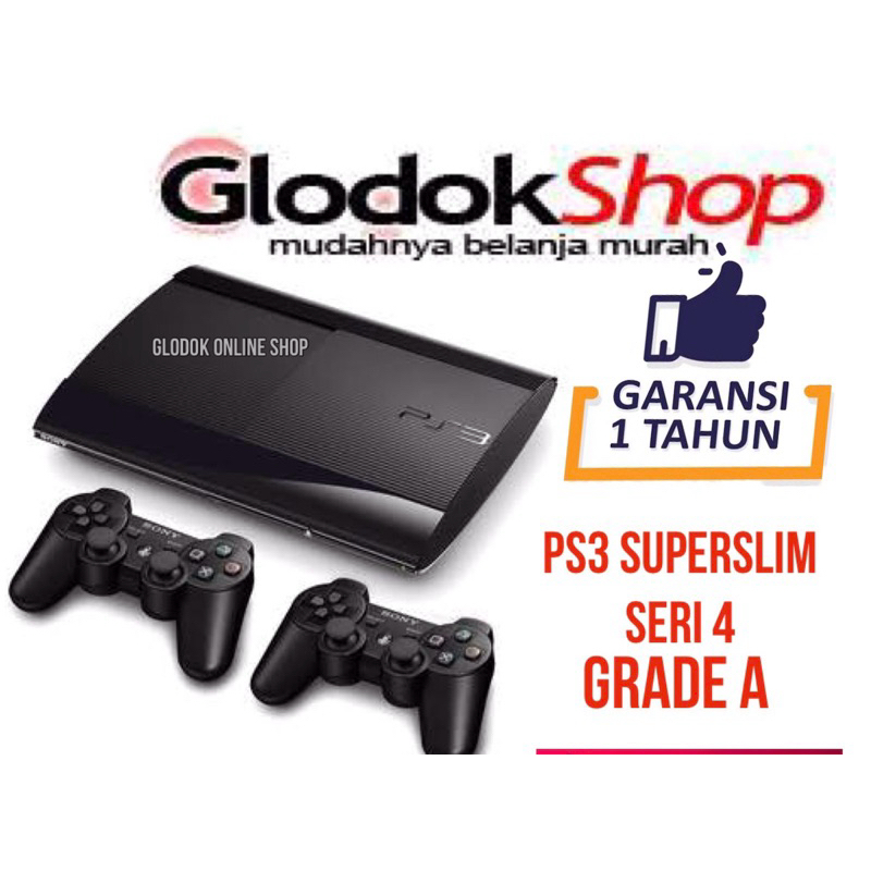 Jual PS3 | PS 3 | PLAYSTASION 3 ASLI SONY SUPERSLIM 500GB GARANSI 1 TAHUN | Shopee Indonesia