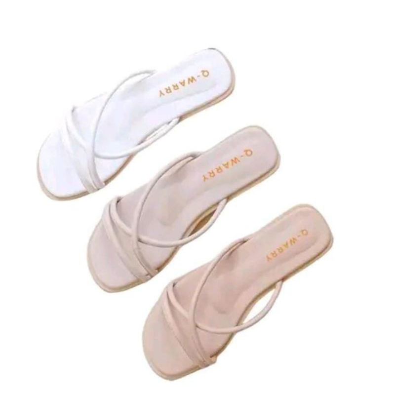 Jual Sandal Teplek Wanita Tali Silang Sendal Teplek Simple NS001A ...