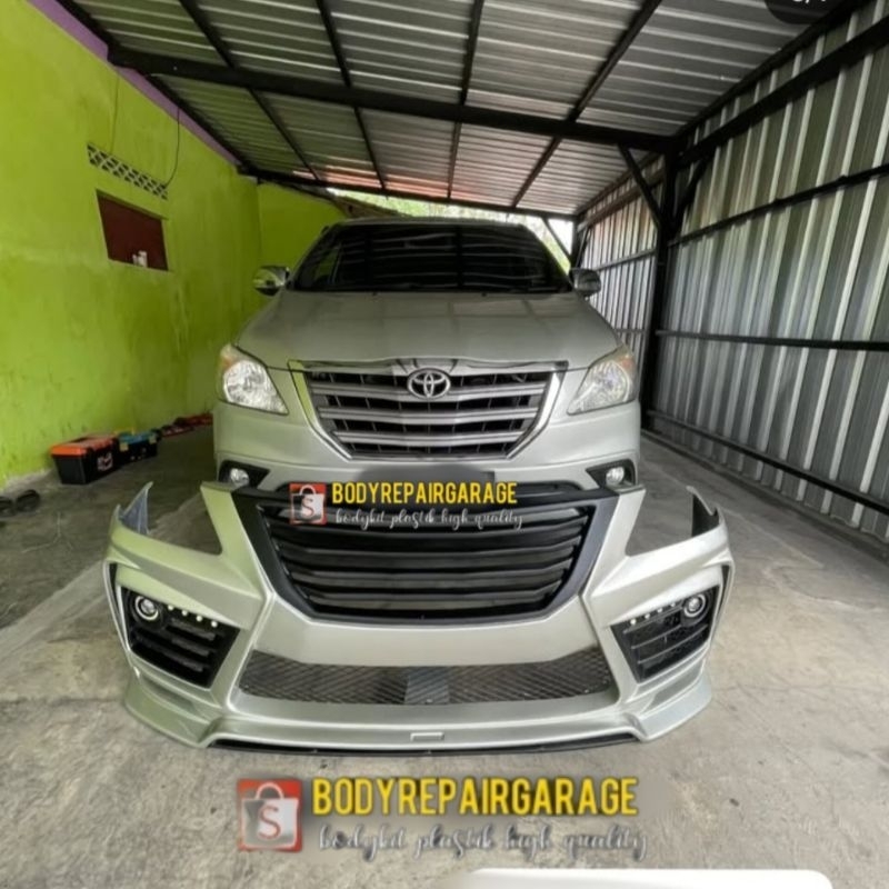 Jual bodykit bumper depan innova zoom 2012 - 2015 | plastik abs ...
