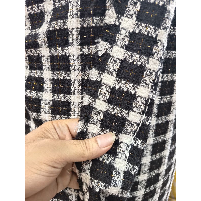 Jual kain tweed terlaris/harga 0,5meter | Shopee Indonesia