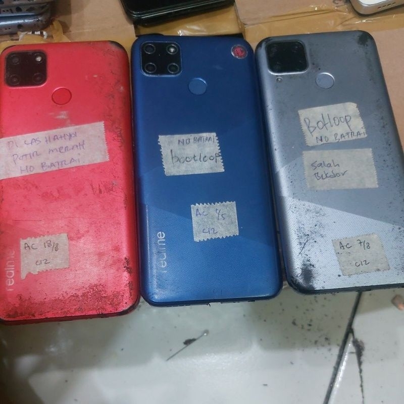 Jual realme c12 minus lcd dan mesin baca deskripsi!!! | Shopee Indonesia