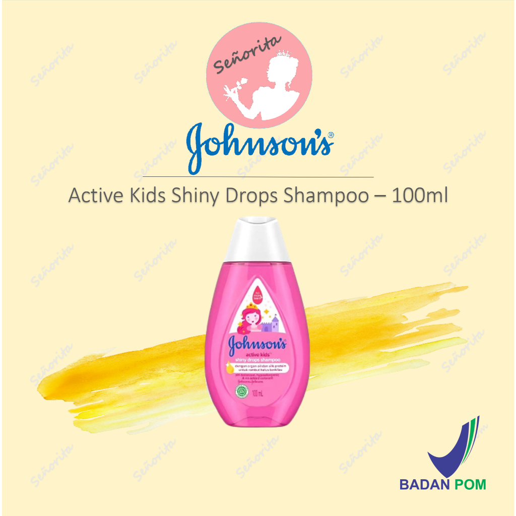 Jual JOHNSON'S Active Kids Shiny Drops Shampoo - Shampo Anak-anak 200ml ...