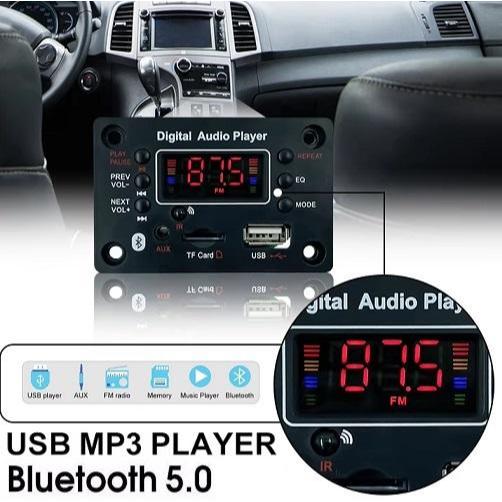 Jual Module MP3 Bluetooth Wireless 5.0 LCD Car Kit Decoder Module ...