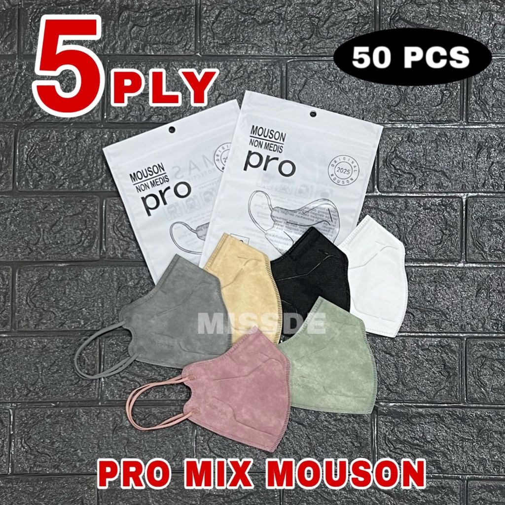 Jual MASKER KN95 PRO MOUSON ISI 50 PCS | Shopee Indonesia