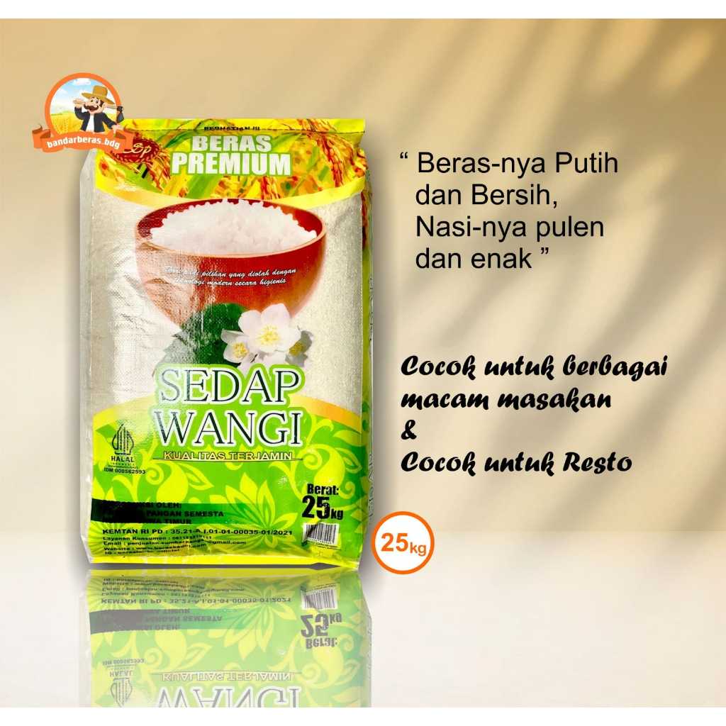 Jual BERAS CAP SEDAP WANGI 25 KG | Shopee Indonesia