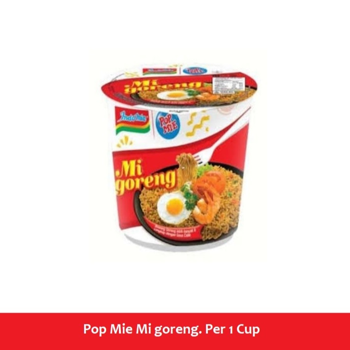 Jual pop mie mi goreng indomie | popmi mi cup instant | Shopee Indonesia