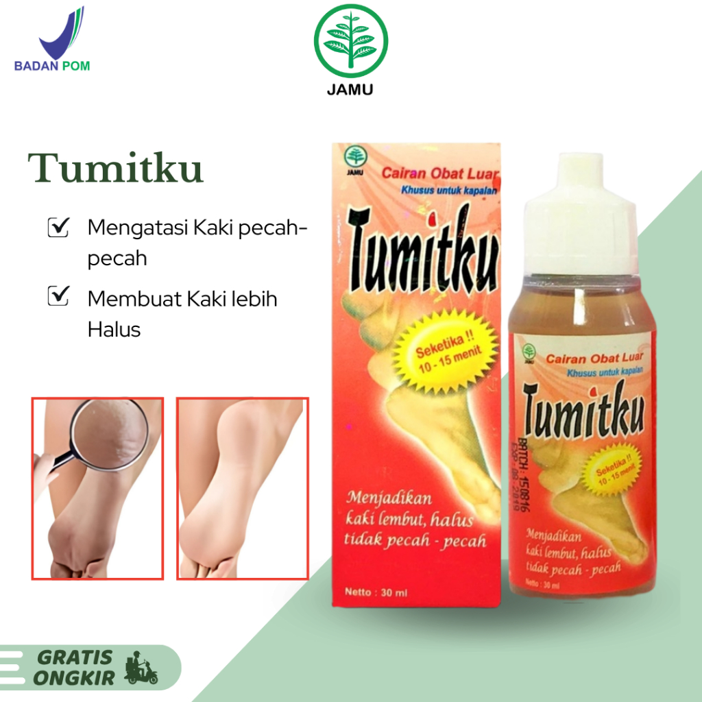 Jual Tumitku Mengatasi Kaki Pecah Pecah original | Shopee Indonesia
