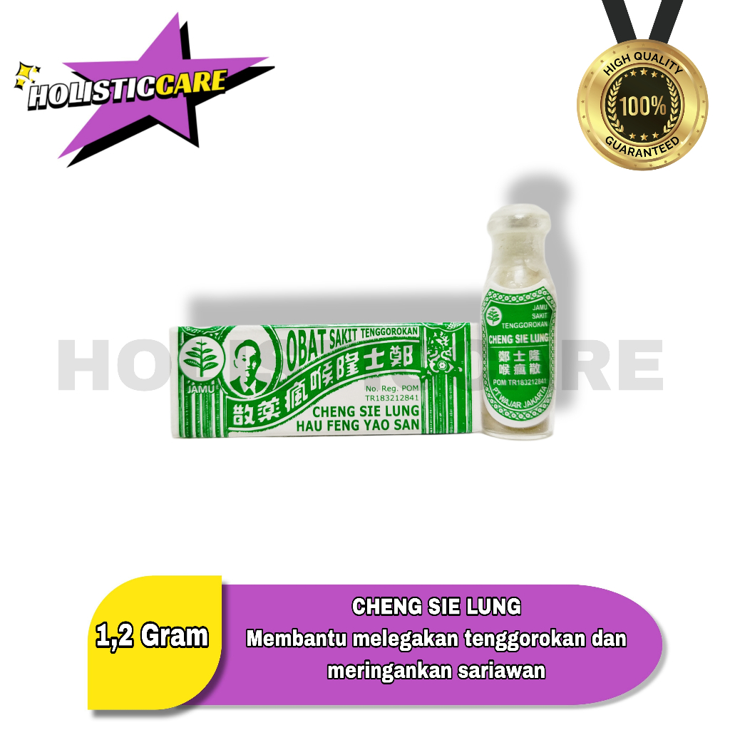 Jual Cheng Sie Lung Hau Fung San / Obat Sakit tenggorokkan, Sariawan ...