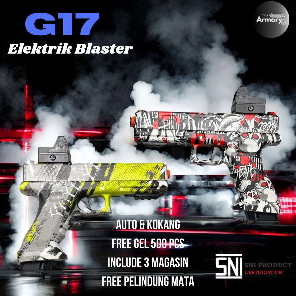 Jual Toy Armory G17 Mainan Anak Seru Aktivitas Outdoor SNI | Shopee ...