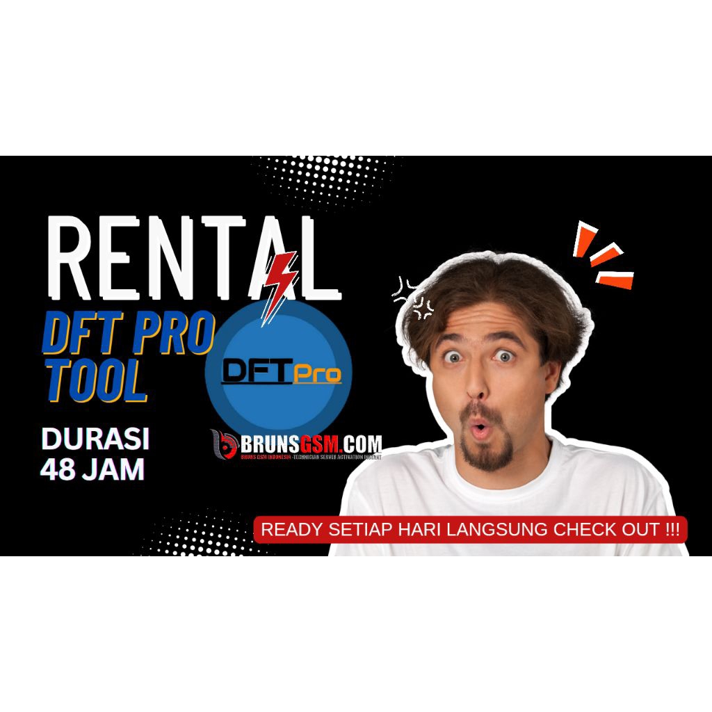 Jual Rental DFT Pro Tool ID Instant | Sewa DFT Pro Tool ID Instant | Shopee Indonesia