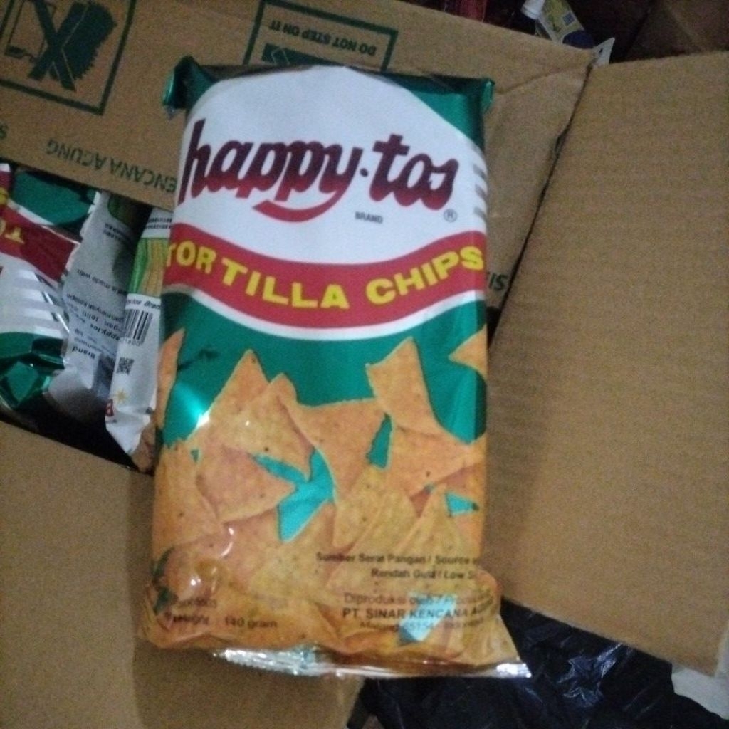 Jual HAPPYTOS TORTILLA CHIPS BUNGKUS HIJAU | Shopee Indonesia