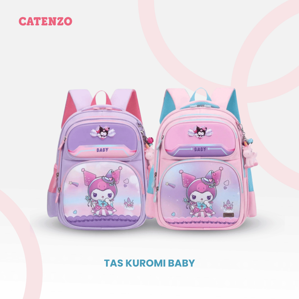 Jual Catenzo Junior - Ransel Tas Sanrio Melody Cinnamoroll Kuromi Tas sekolah TK SD | Shopee ...