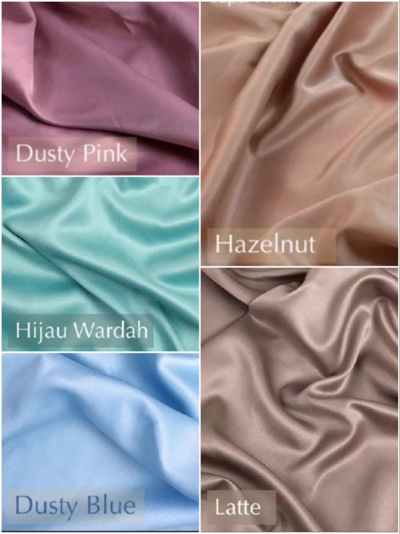 Jual Kain Satin Velvet Premium Original 100%,Puring Kebaya,Bahan ...