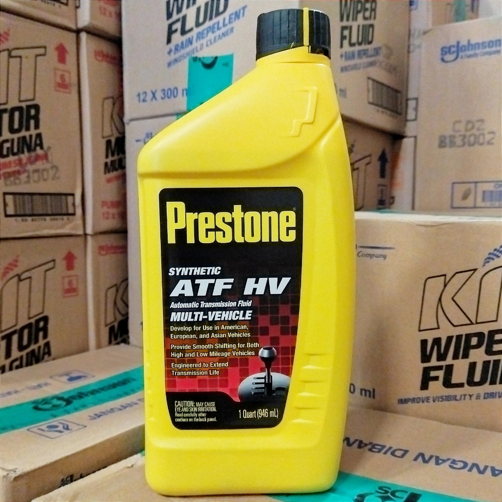 Jual OLI TRANSMISI MOBIL MATIC PRESTONE MULTI VEHICLE SYNTHETIC ATF 1 LITER | Shopee Indonesia