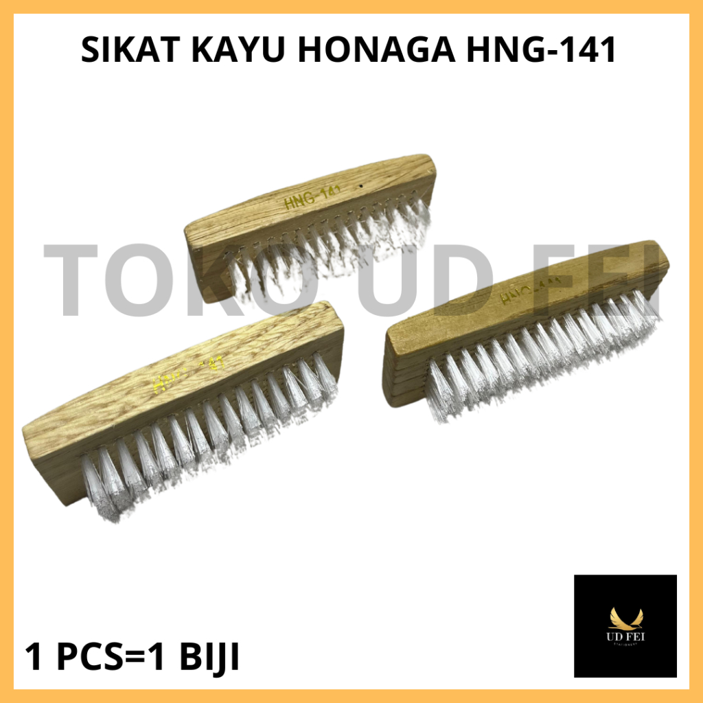 Jual (1 PCS= 1 BIJI) Sikat Kayu / Sikat Kayu HONAGA/ Sikat CUCI KAYU ...