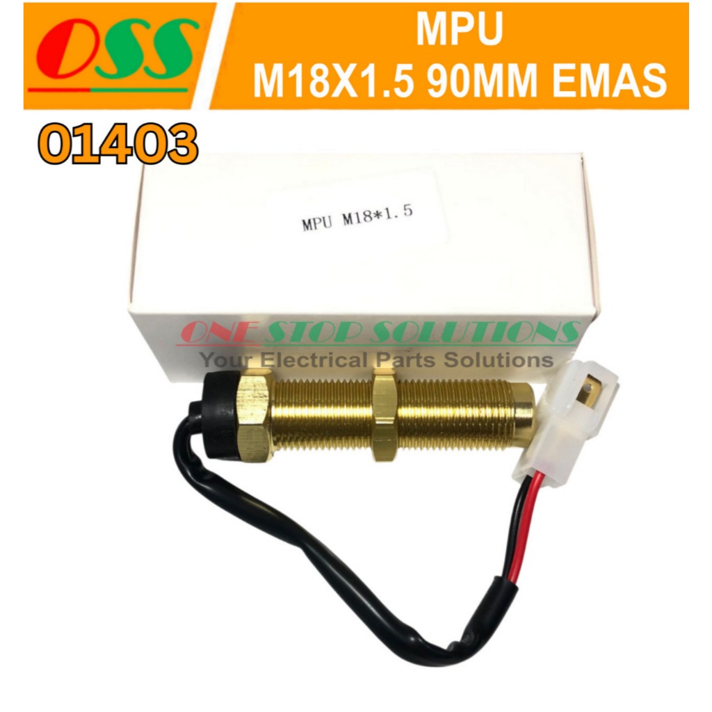 Jual MPU M18X1.5 90A MAGNETIC PICK UP UNIT SPEED SENSOR SWITCH RPM ...