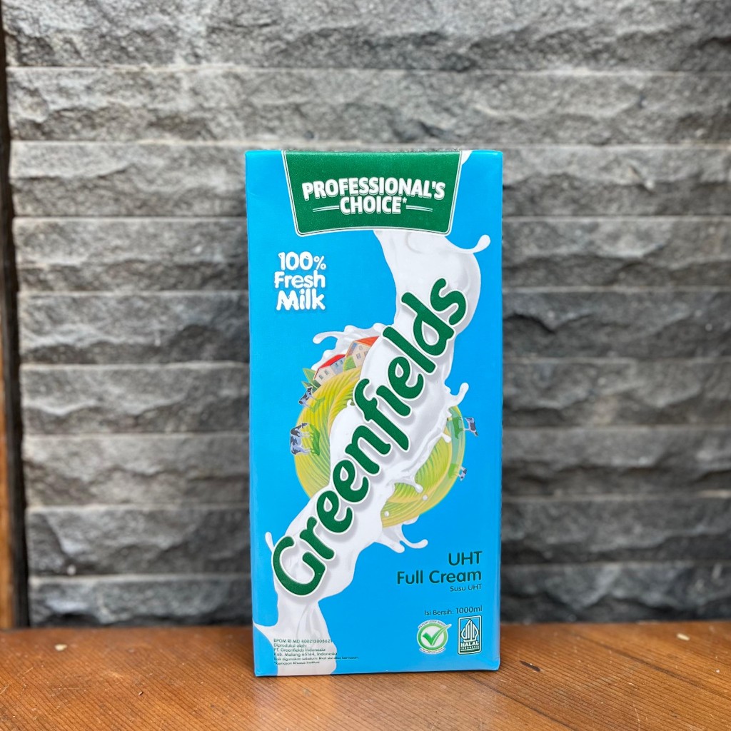 Jual Susu UHT GreenField Full Cream 1000ml | UHT Greenfield Food ...