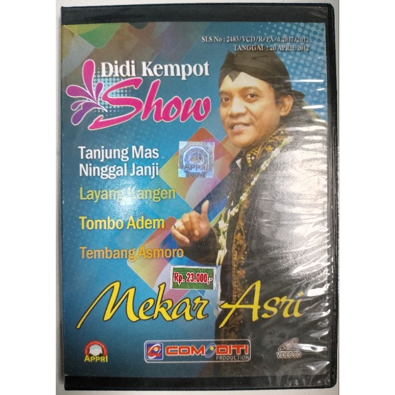 Jual VCD campursari Didi kempot mekar asri | Shopee Indonesia