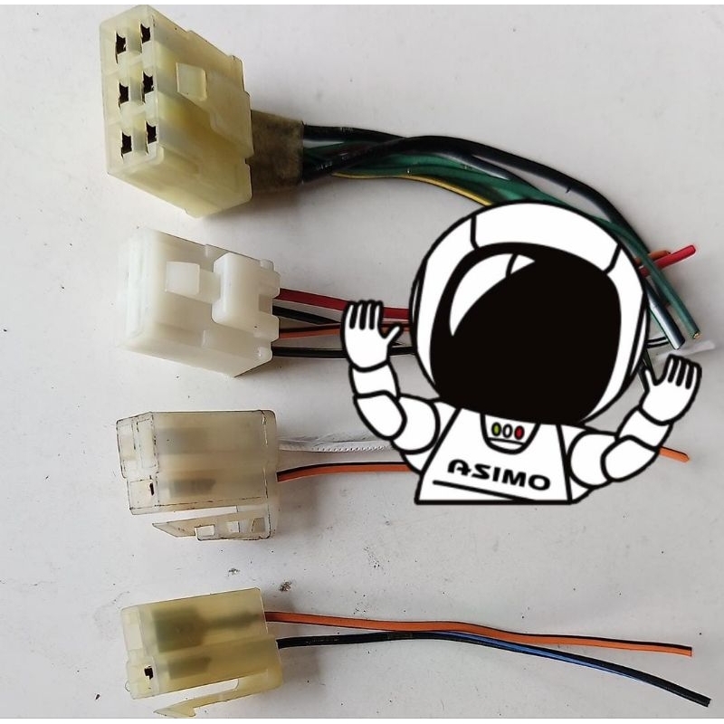 Jual soket resistor relay kipas blower ac pin 4 original Wuling confero ...