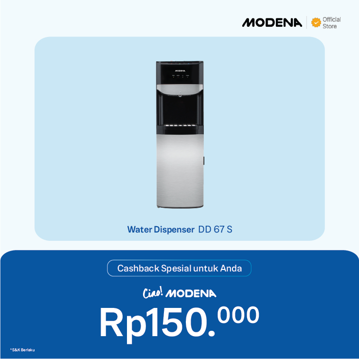 Jual MODENA Water Dispenser - DD 67 S | Shopee Indonesia
