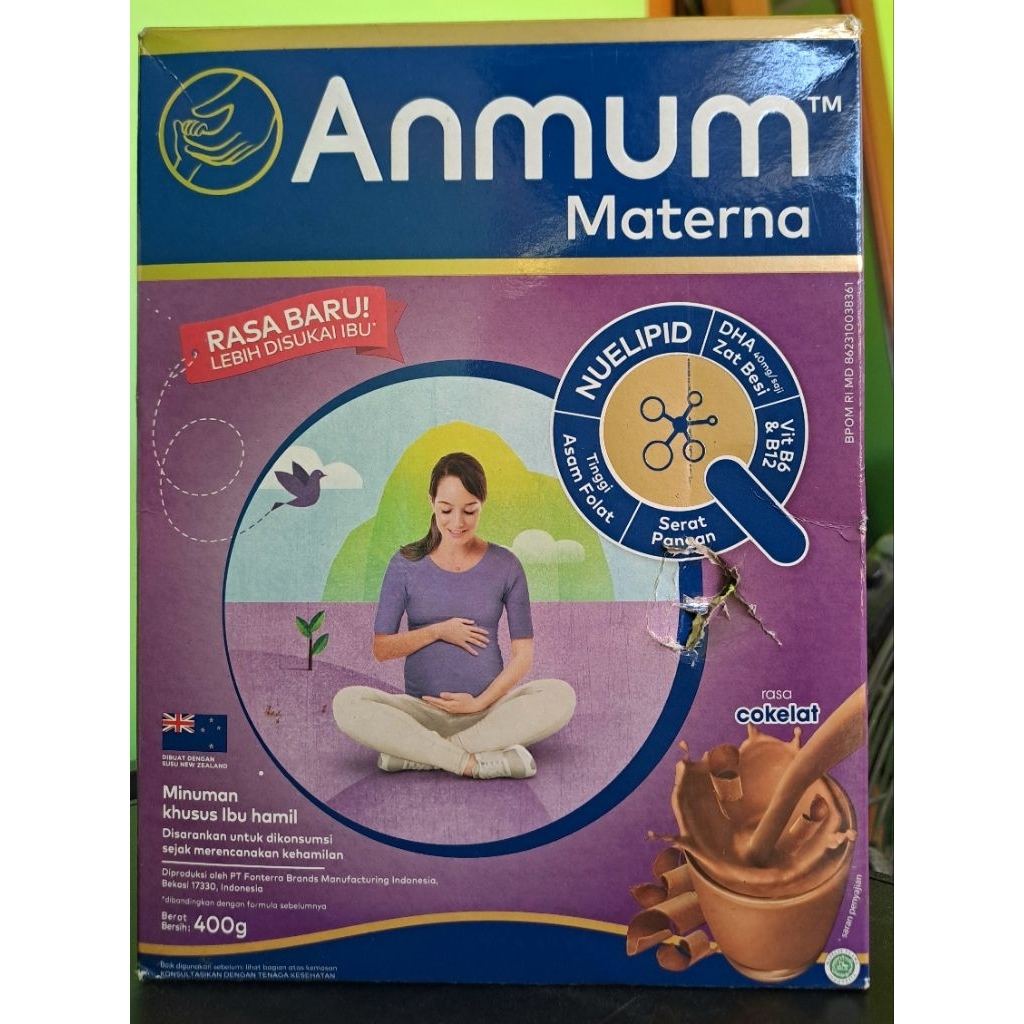 Jual ANMUM MATERNA COKELAT - 400gr ED AGUSTUS 2025 | Shopee Indonesia