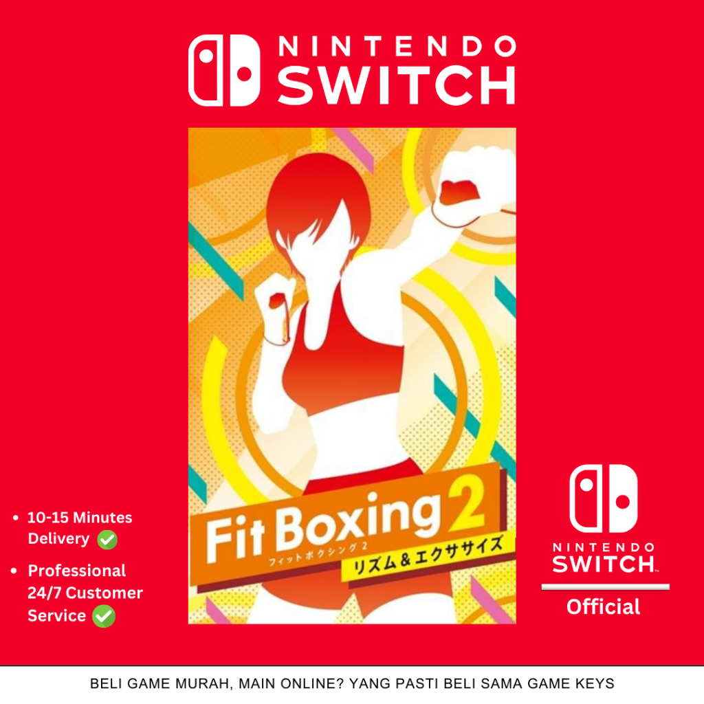 Jual Fitness Boxing 2: Rhythm & Exercise - Nintendo Switch (digital ...