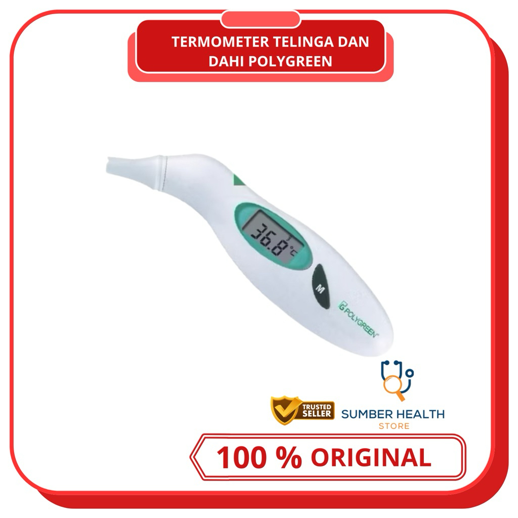 Jual THERMOMETER DIGITAL POLYGREEN (GERMANY PRODUCT) RECOMMENDED ...