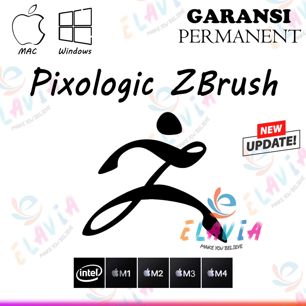 Jual ZBrush Pixologic Full Permanent Windows / MAC | Shopee Indonesia