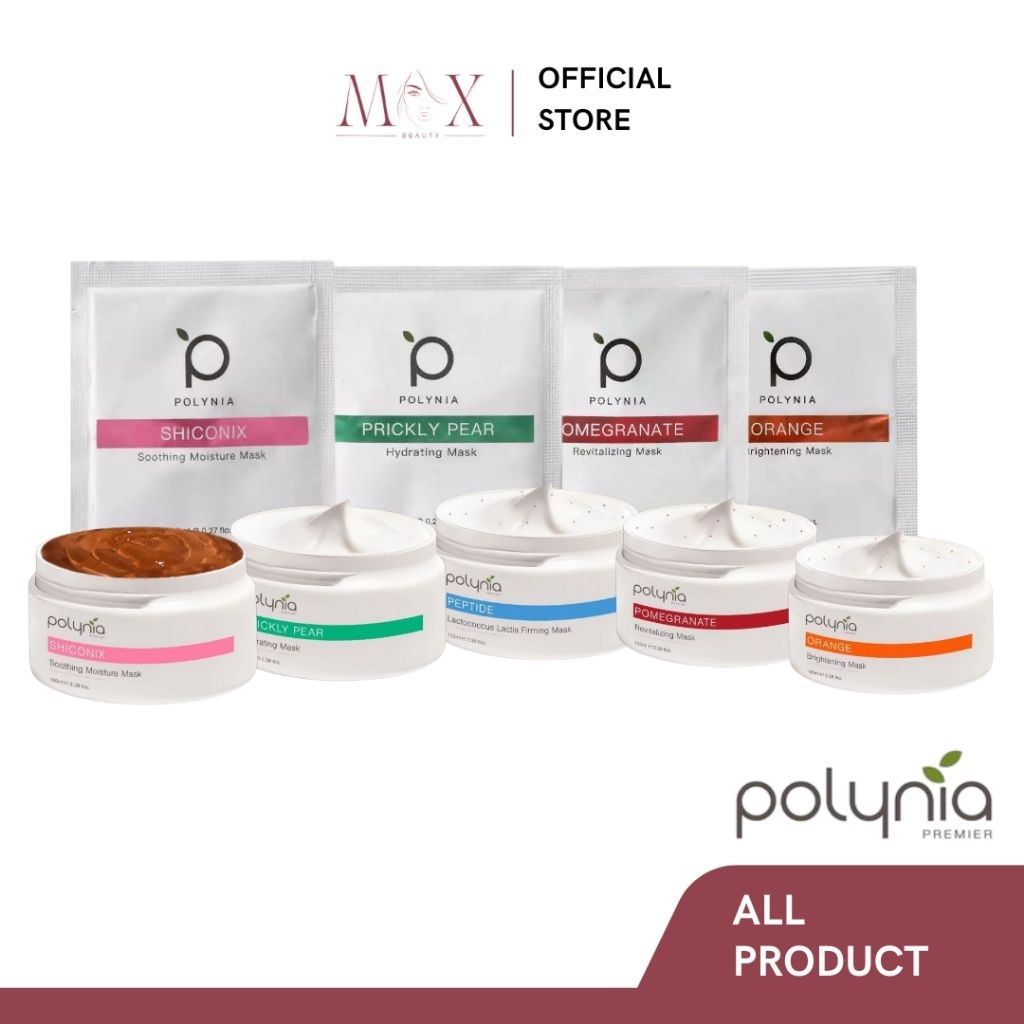 Jual POLYNIA - Masker Wajah All Varian | Shopee Indonesia