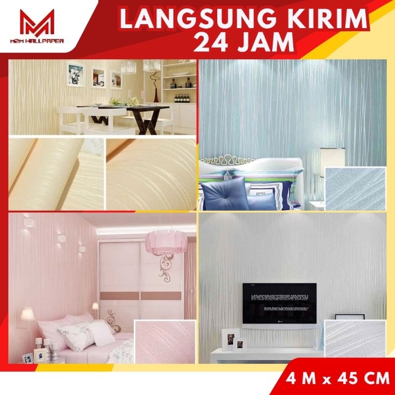 Jual Wallpaper Dinding Ruang Tamu Aesthetic Wallpaper Dinding Motif ...