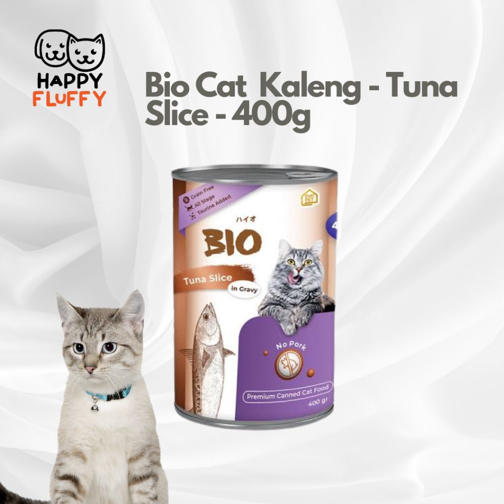 Jual Bio Cat Kaleng - Tuna Slice - 400g | Shopee Indonesia