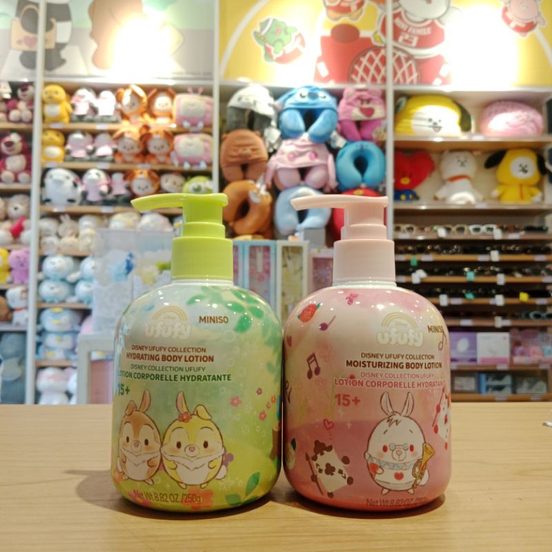 Jual Miniso Disney Ufufy Collection Moisturizing & Hydrating Body ...