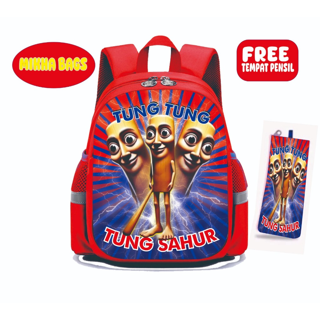 Jual TAS ANOMALI TUNG TUNG SAHUR VIRALL/TAS SPIDERMAN/TAS TRANSFORMER ...