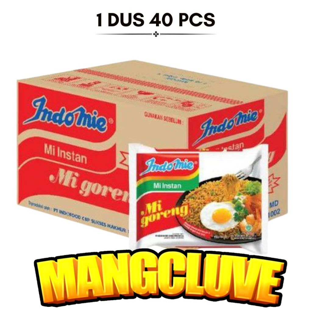 Jual Indomie Goreng/Ayam Bawang/Soto Mie/Kari Ayam 1 Dus isi 40 pcs | Shopee Indonesia
