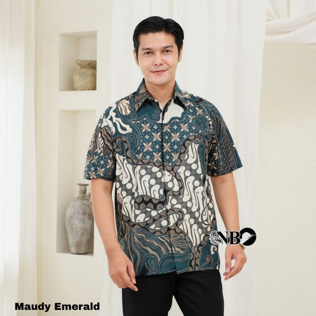 Jual LAKUNA BATIK Baju batik cowok modern Hem batik pria dewasa baju ...