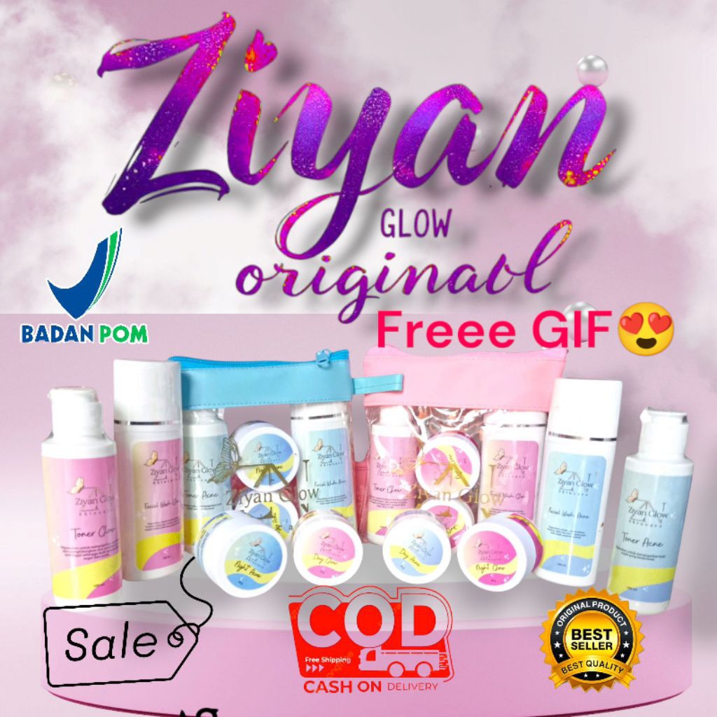 Jual Ziyan glow Skincare ORIGINAL BPOM | Shopee Indonesia