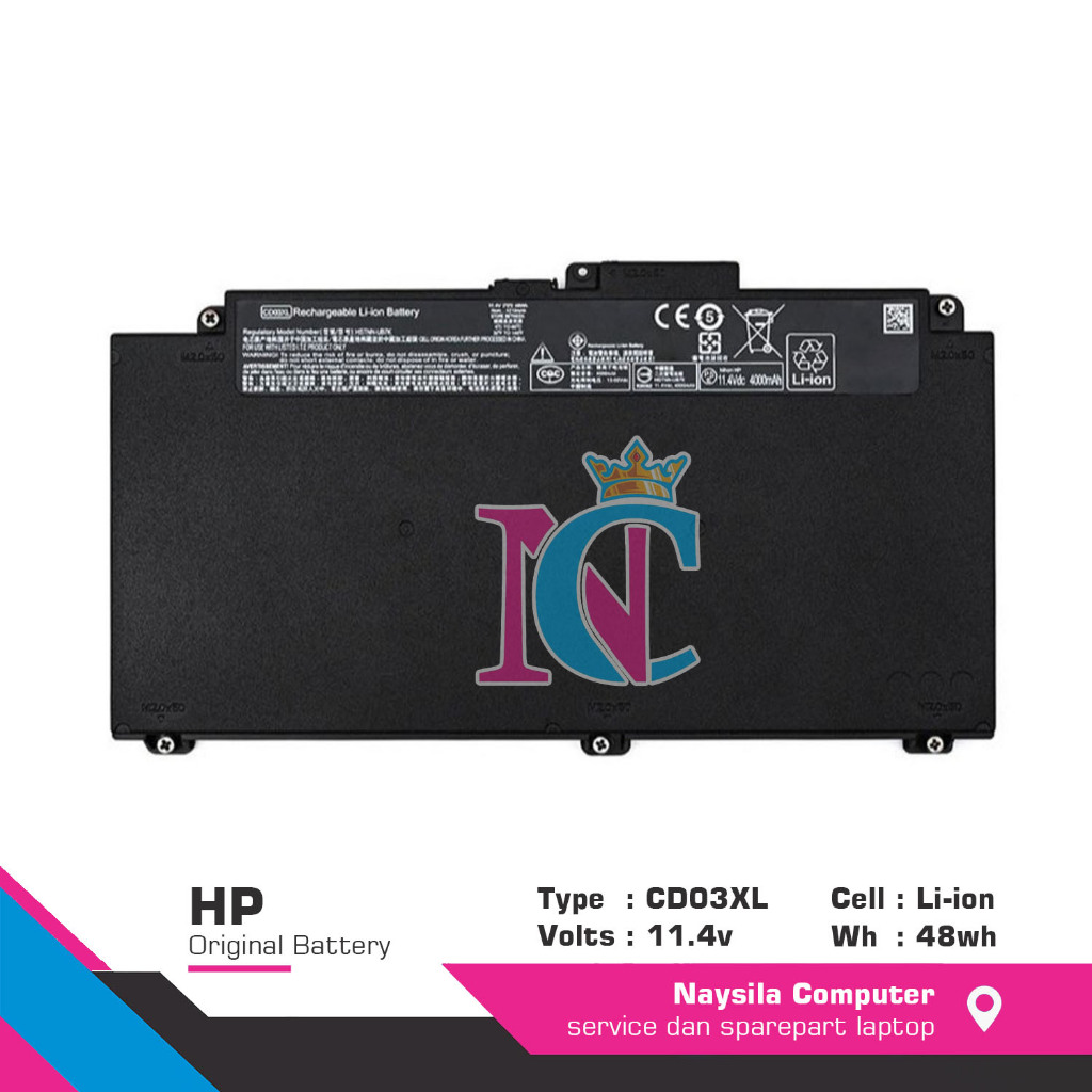 Jual Baterai Hp ProBook 640 G4 G5 645 650 G7 645 G4 HSTNN-LB8F CD03XL ...