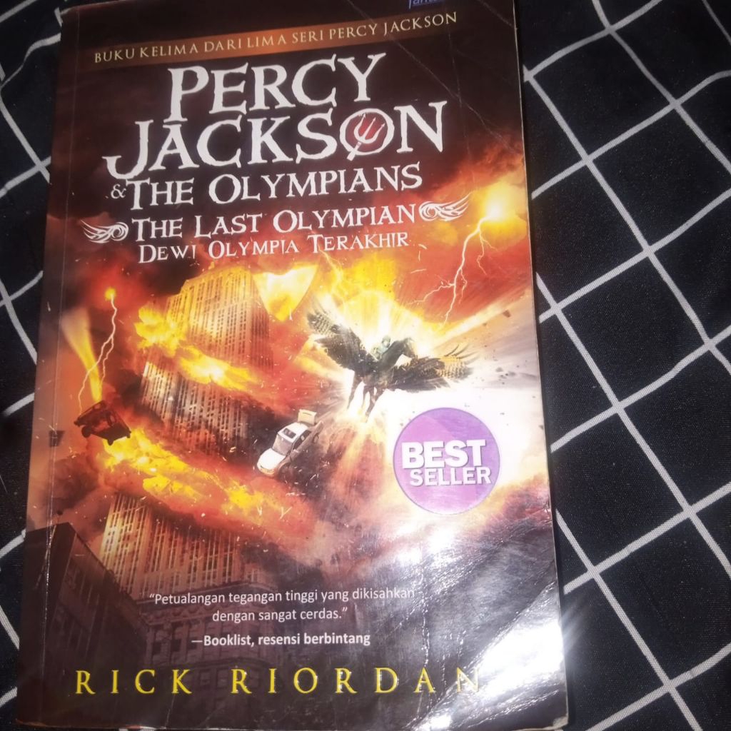 Jual Percy Jackson: The last olympians (edisi Indonesia)/penerbit mizan ...