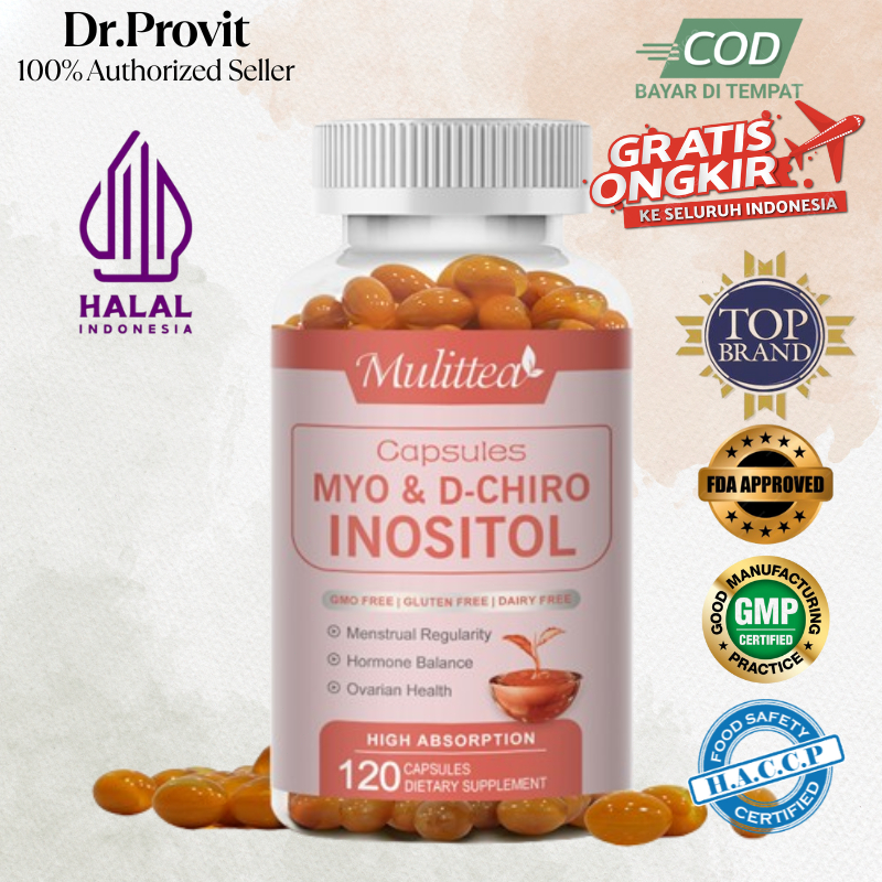 Jual Mulittea Natural Myo-Inositol & D-Chiro Inositol Penyeimbang ...