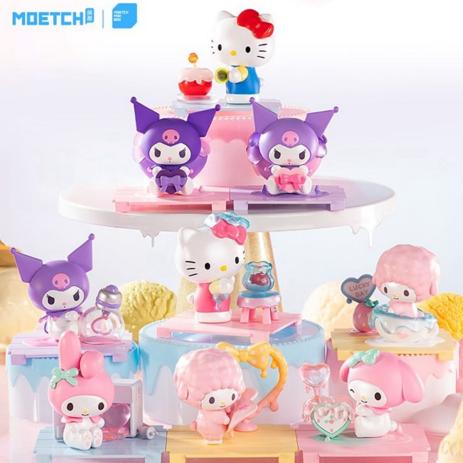 Jual BNS Series Moetch Sanrio Mini Box Melting Heart | Shopee Indonesia