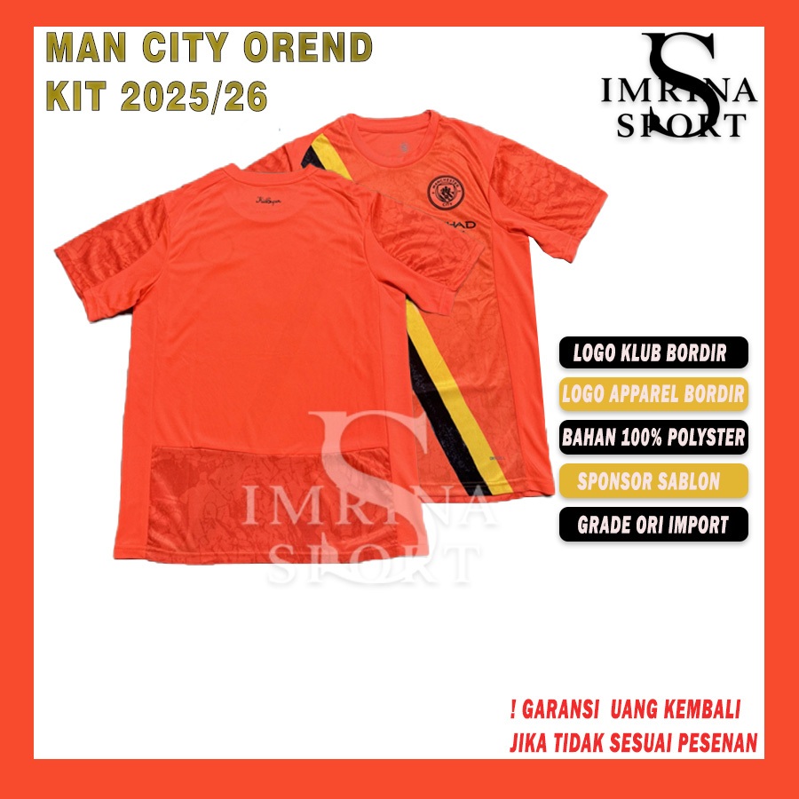 Jual JERSEY BOLA CITY OREND GRADE ORI 2025/2026 - JERSEY BOLA GRADE ORI 25/26 | Shopee Indonesia