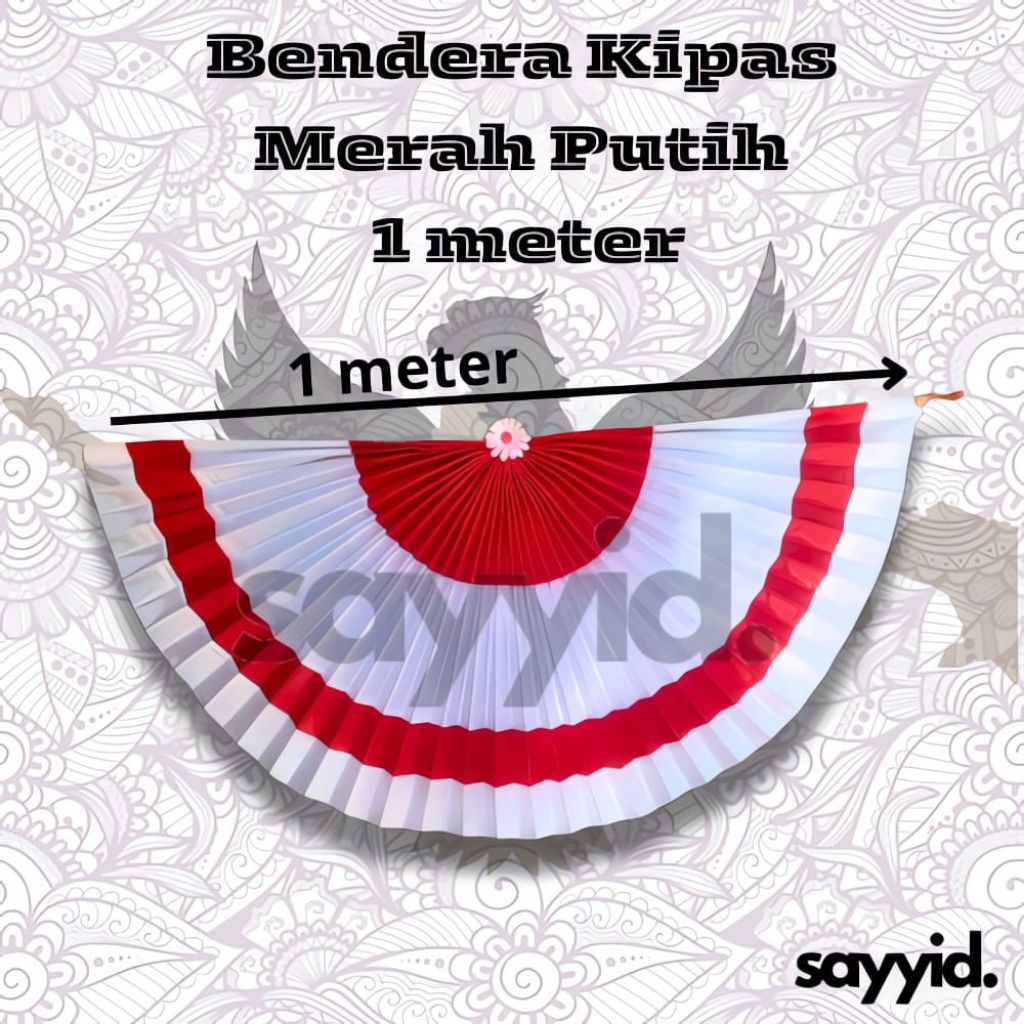 Jual BENDERA MERAH PUTIH KIPAS [BEST QUALITY] | Shopee Indonesia