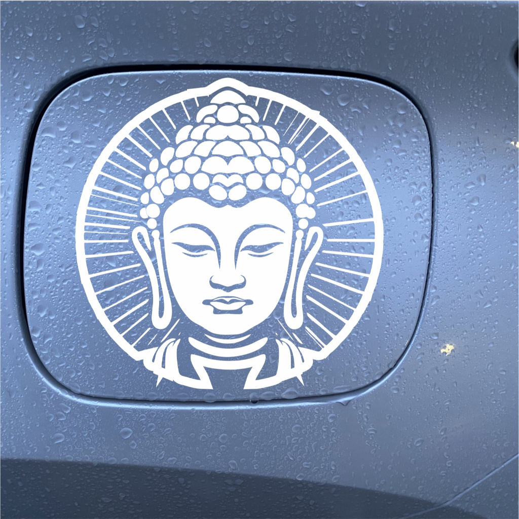 Jual Stiker Mobil Buddha cutting sticker variasi tutup tanki mobil ...