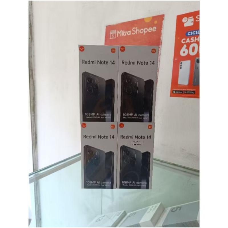 Jual Redmi note 14 4G Ram 8/256 GB [NEW] Segel Dosbuk Bnib 100% Garansi ...