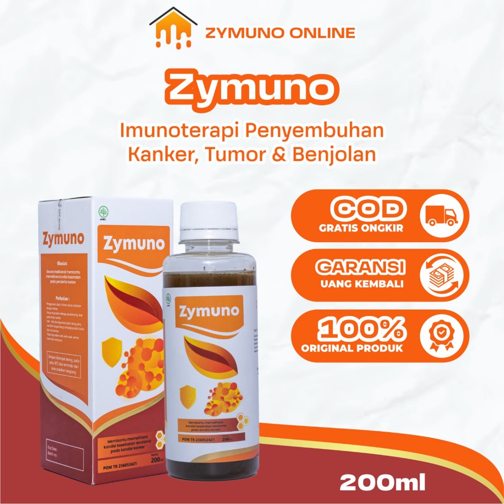 Jual Zymuno Original Madu Herbal Imunoterapi Mengatasi Tumor Ganas ...