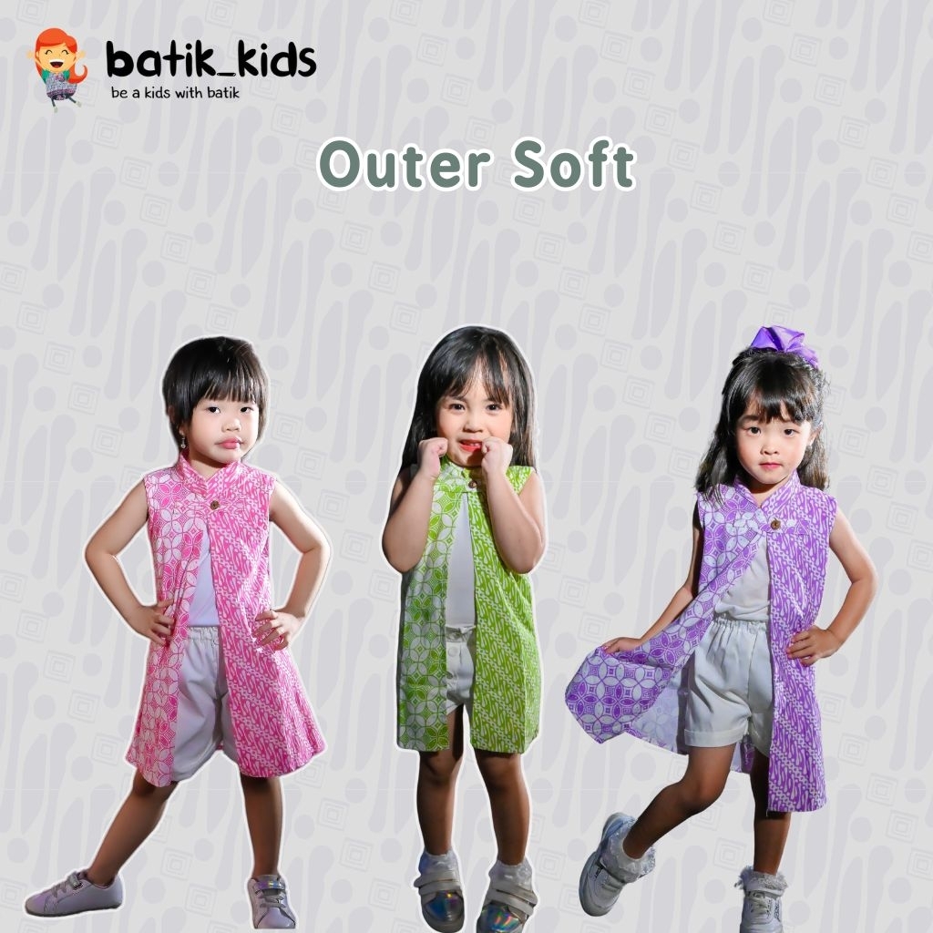 Jual OUTER BATIK ANAK KAWONG KERAH SANGHAI LONG OUTER CARDIGAN BATIK ...
