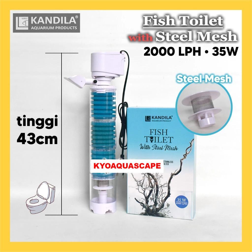 Jual Kandila TW 2000 STEEL MESH Fish Toilet Internal Filter Pompa ...