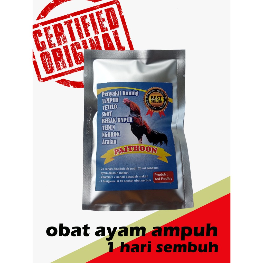 Jual obat ayam ngorok snot tetelo lumpuh tedun/turun urat | Shopee ...