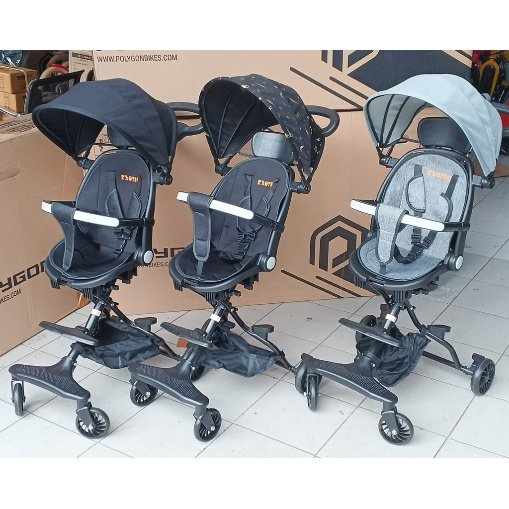 Jual MAGIC STROLLER / KURSI DORONG ANAK / TRIKE EXOTIC ET LW 126 / LW ...