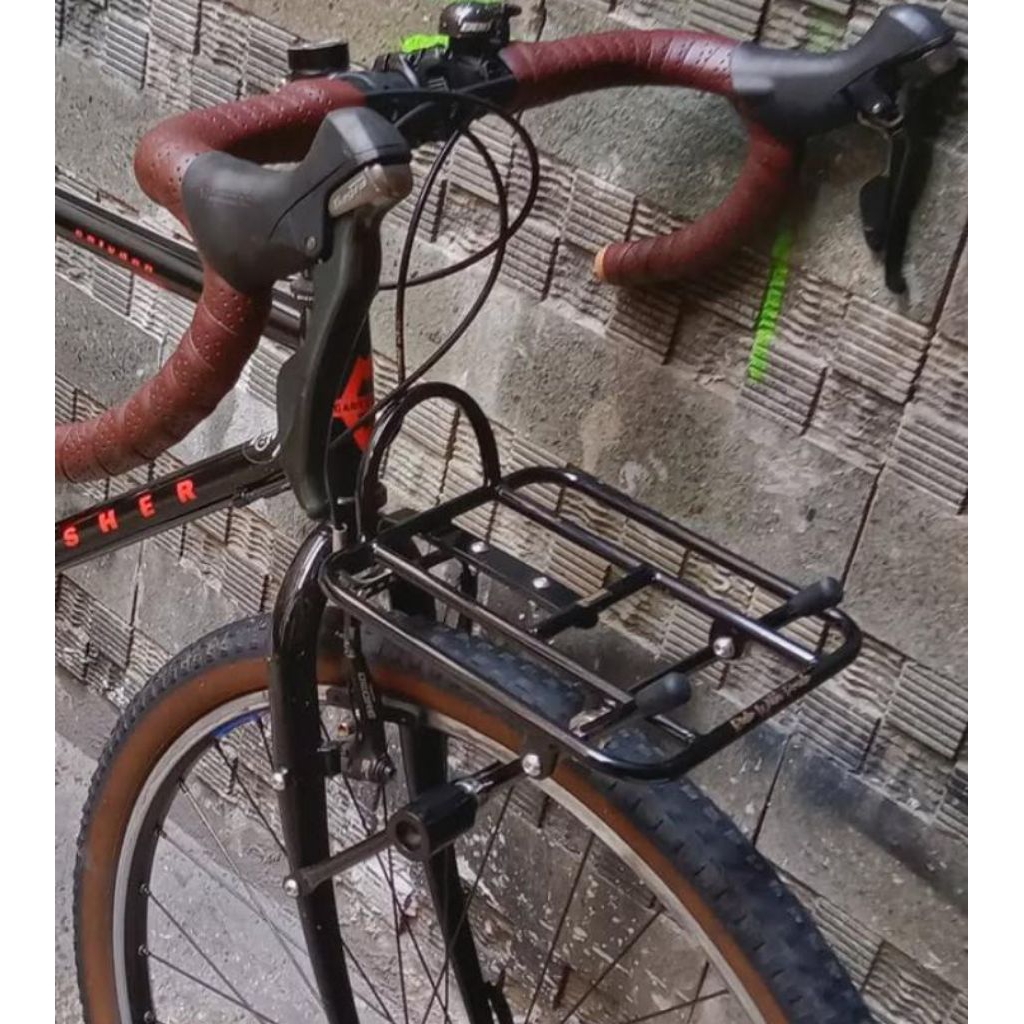 Jual Rak depan Front Rack like Simworks sepeda Commuter Handmade by ...